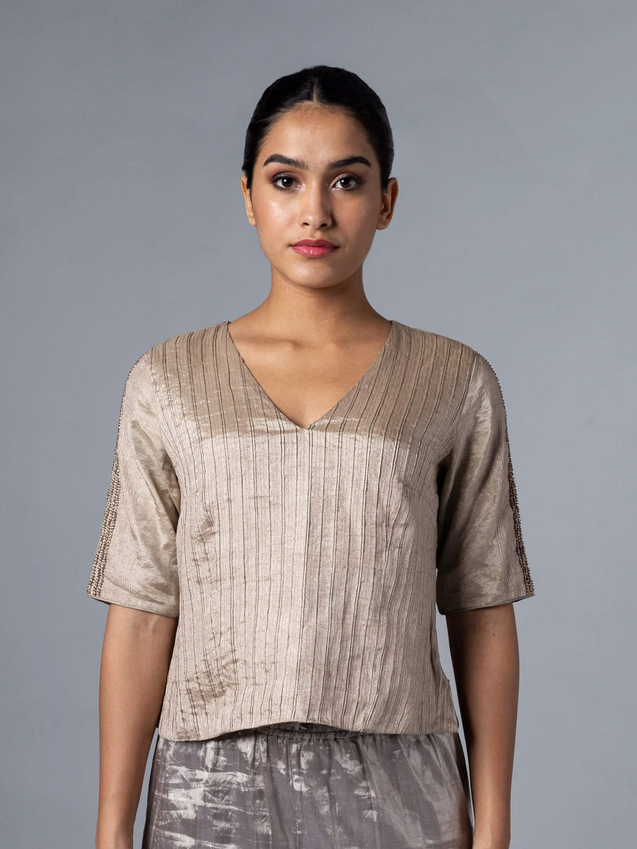 Sunehri Blouse – Shades of India Crafts PVT LTD